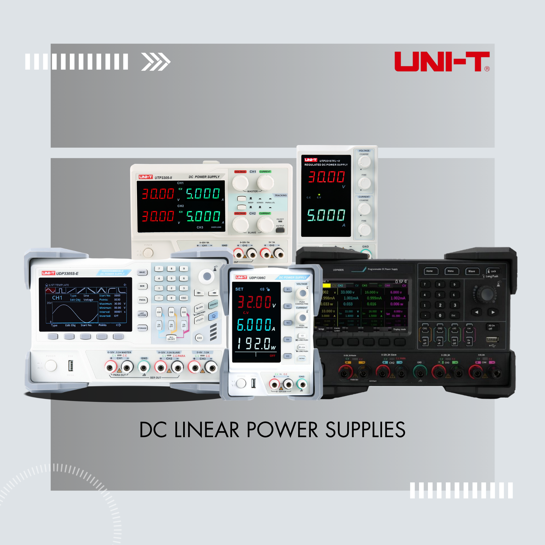 DC Linear Power Supplies – Uni-Trend US