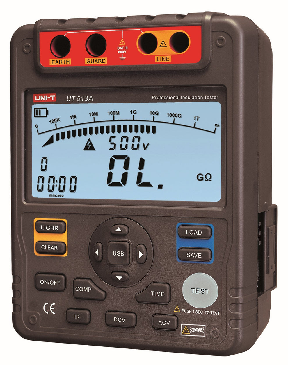 UT513A 5kV Basic Insulation Resistance Tester – Uni-Trend US