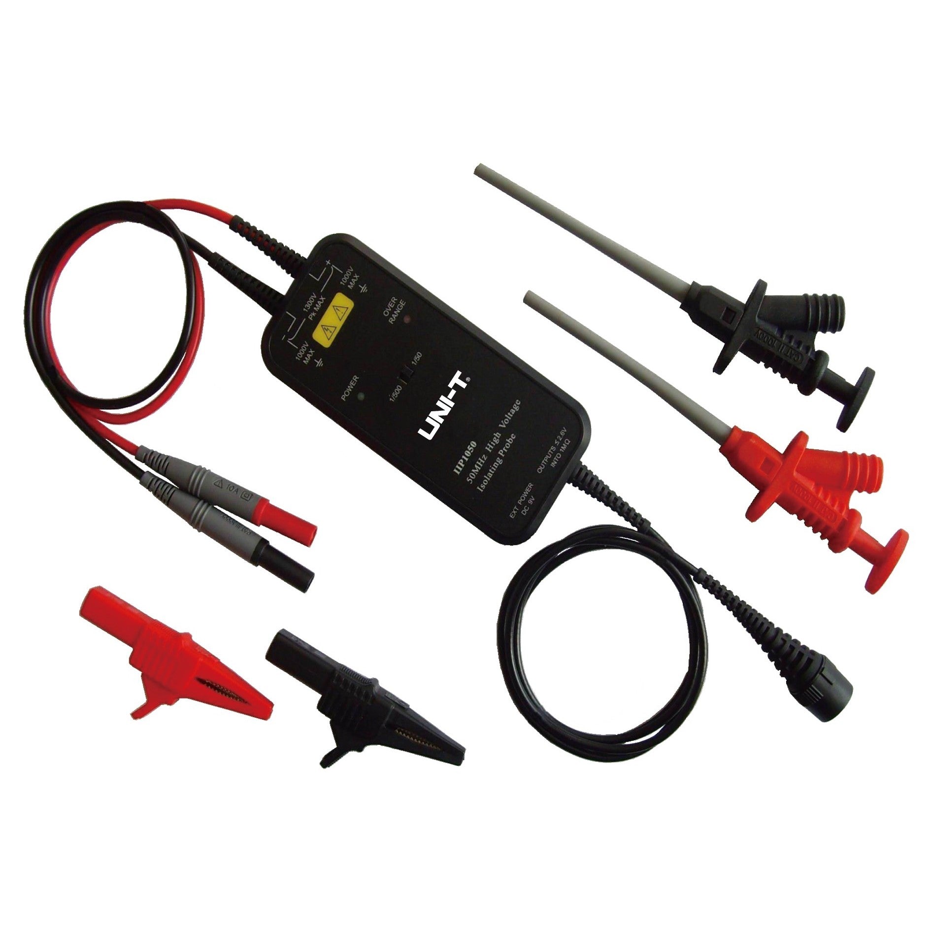 UT-P35 50MHz 50:1/500:1 Differential Oscilloscope Probe | UNI-T – Uni ...