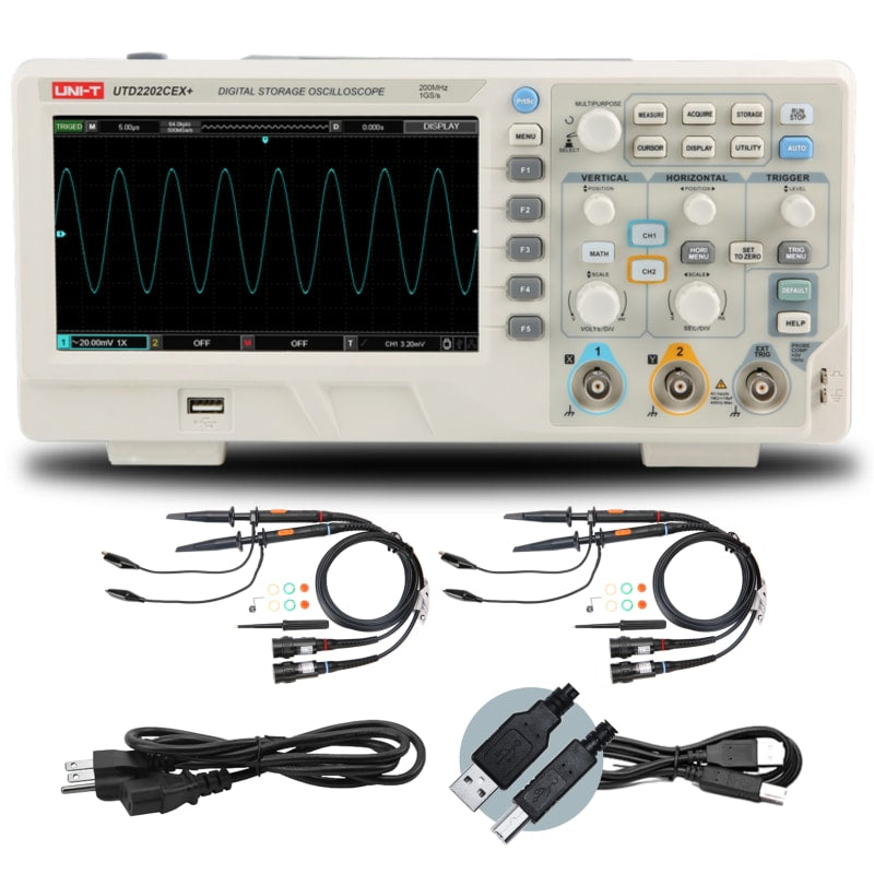 UTD2102CEX+ 100MHz 2Ch DSO – Uni-Trend US